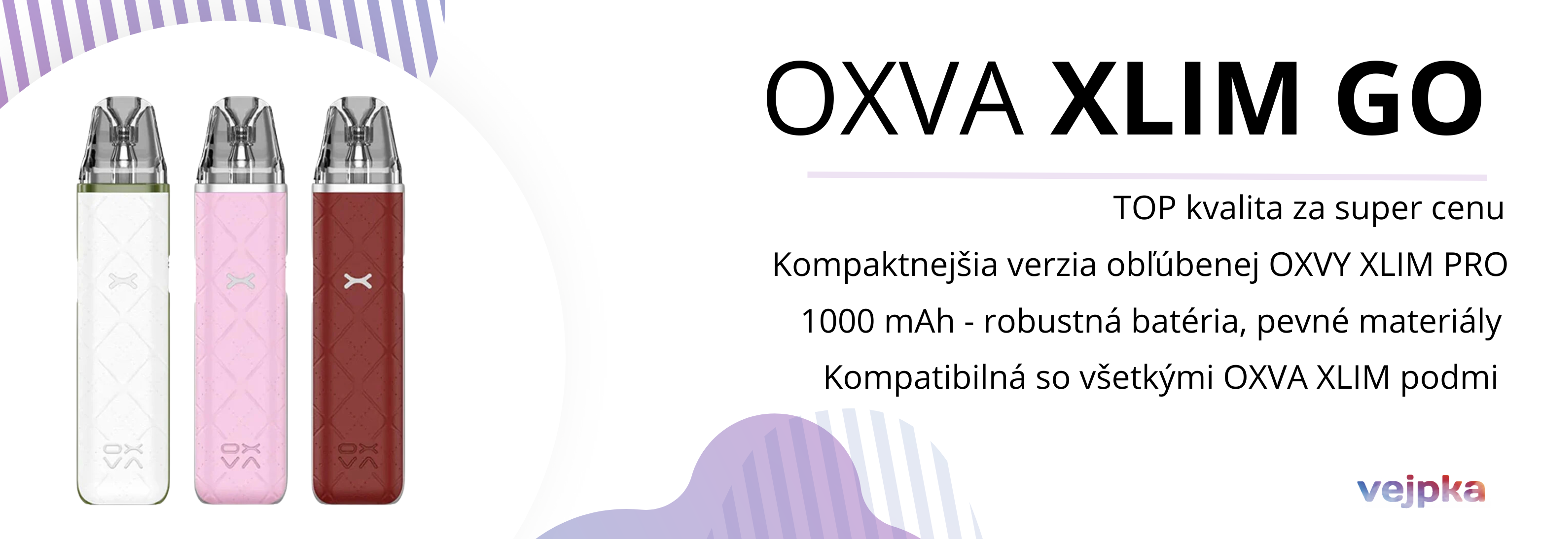 OXVA | XLIM GO - Vejpka.sk